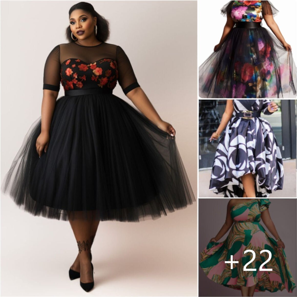 Plus Size Women Dresses - Beautiful Fashion Styles - YKM Media