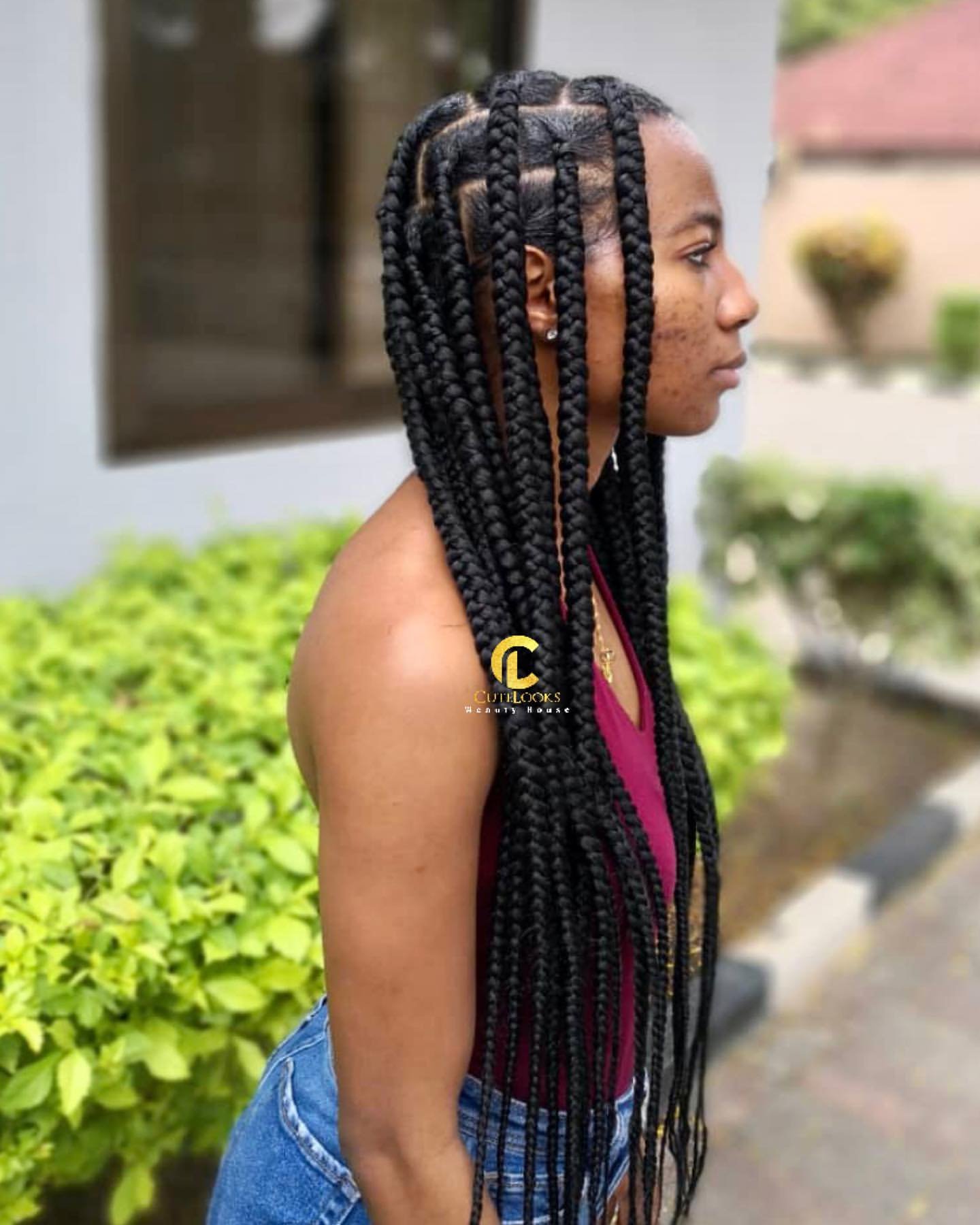 25 PHOTOS: Cornrow braid designs - Knotless braids styles - YKM Media