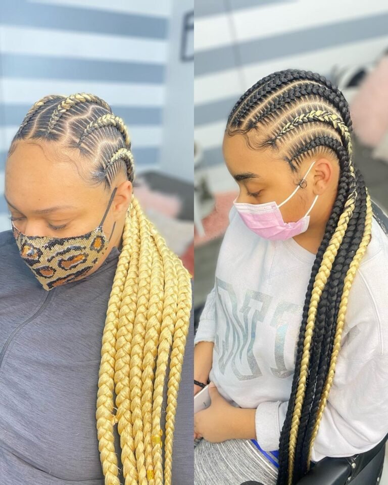 30 PHOTOS: Cornrow braid designs + Box braids hairstyles - YKM Media