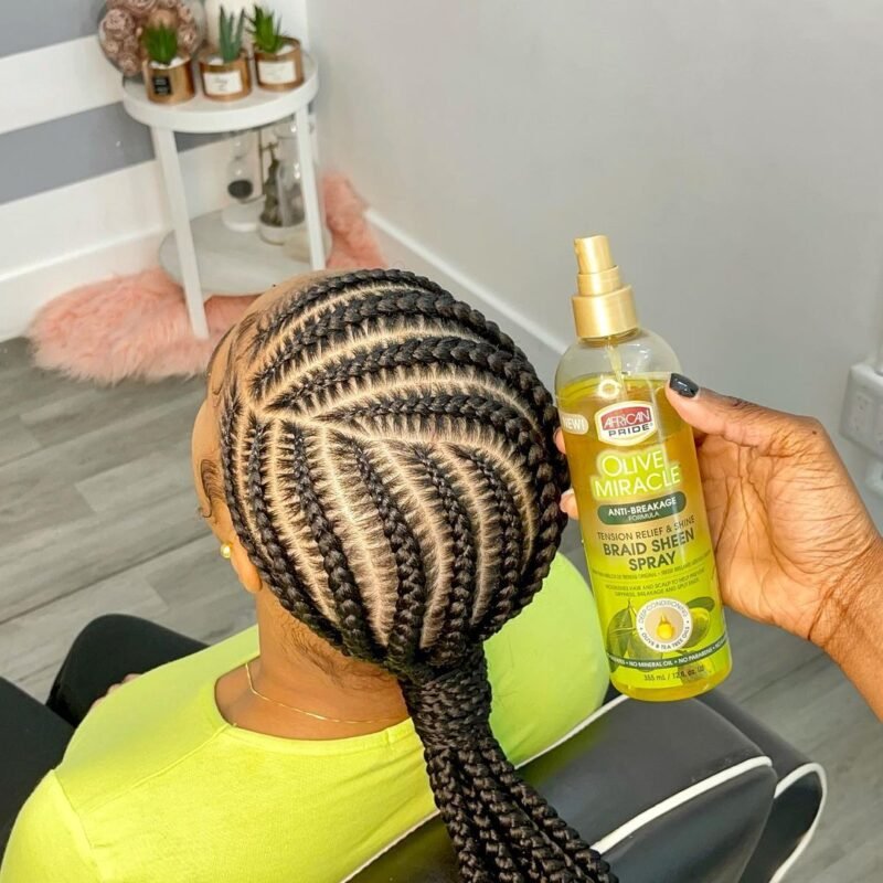 35 PHOTOS: Cornrow braid designs + Knotless braids styles - YKM Media
