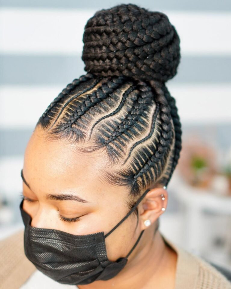35 PHOTOS: Cornrow braid designs + Knotless braids styles - YKM Media