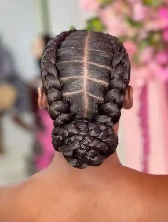 Hot twist hairstyles, Knotless braids styles & Cornrow braid designs - YKM Media