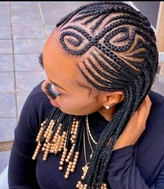 Hot twist hairstyles, Knotless braids styles & Cornrow braid designs - YKM Media
