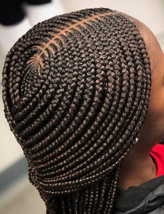 20 PHOTOS: Premium Cornrow Hairstyles for Natural Hair - YKM Media