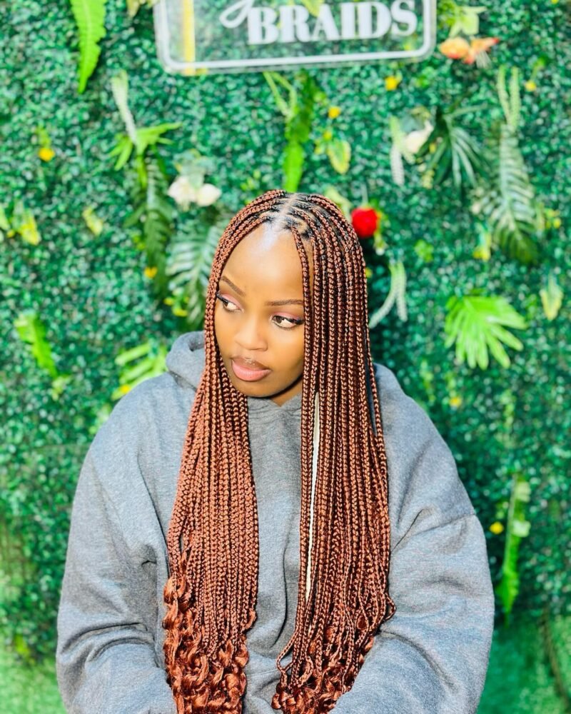 Luxury knotless braid ideas - Premium knotless braid patterns - YKM Media